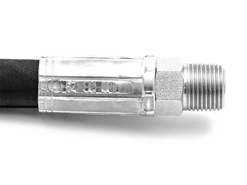 JUMPER HOSE/WHIP LINE 3/8 X 15' 5,800PSI - MTM Hydro